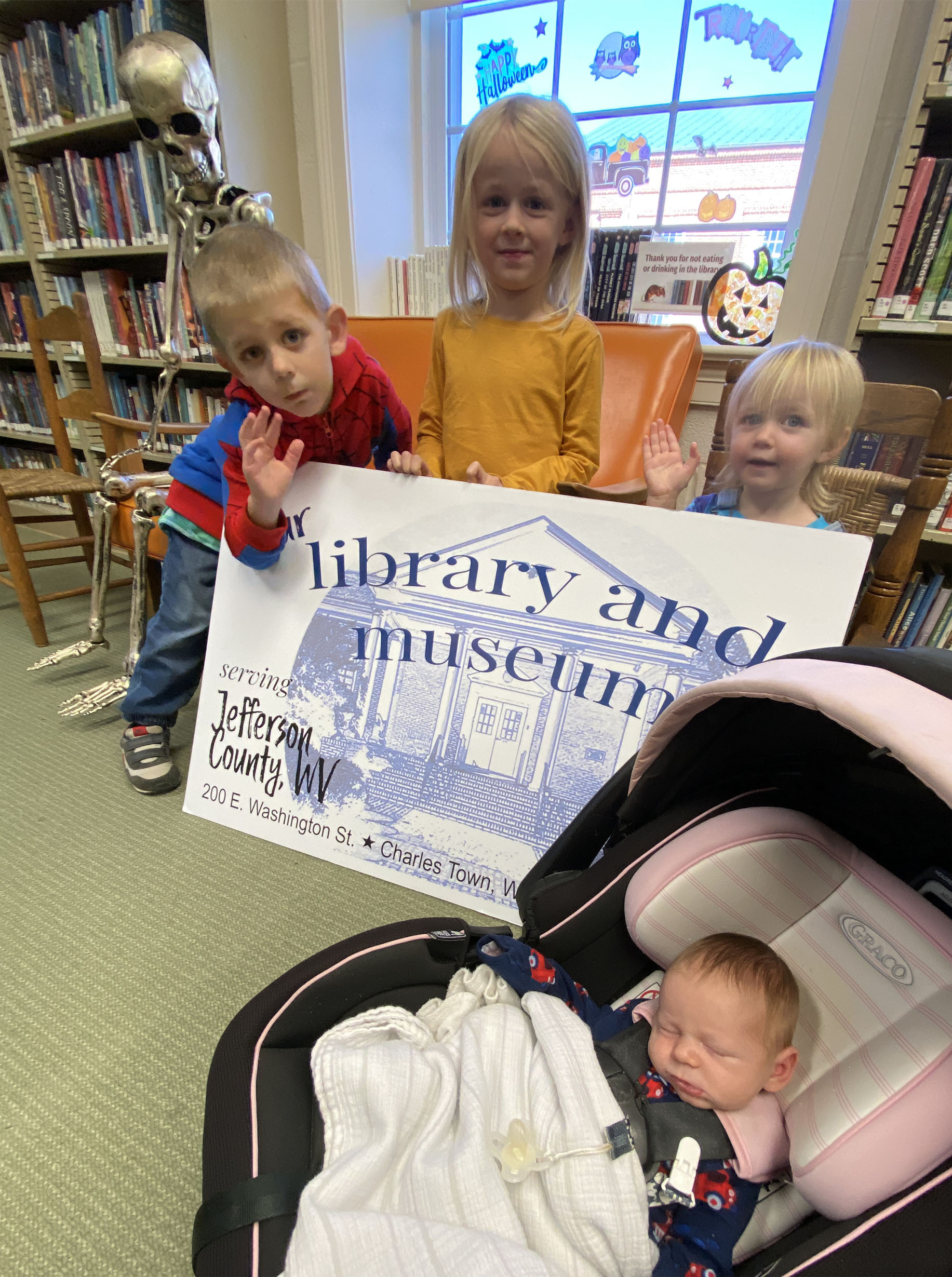 Janie, Ray, Gracie, and now, Sam - The Charles Town Library